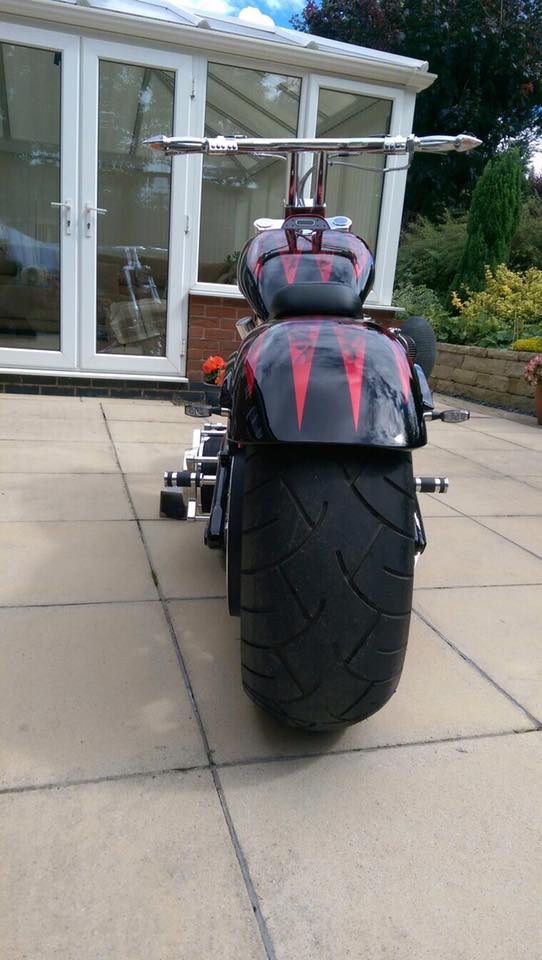 FXSTC Softail Custom Rear Suspension and Back End