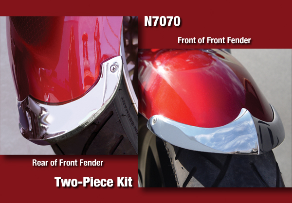Triumph Rocket III 04 to 07 Front Fender Tips