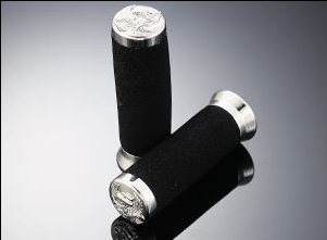 Gripset - Foamgrips Eagle Spirit (chrome)