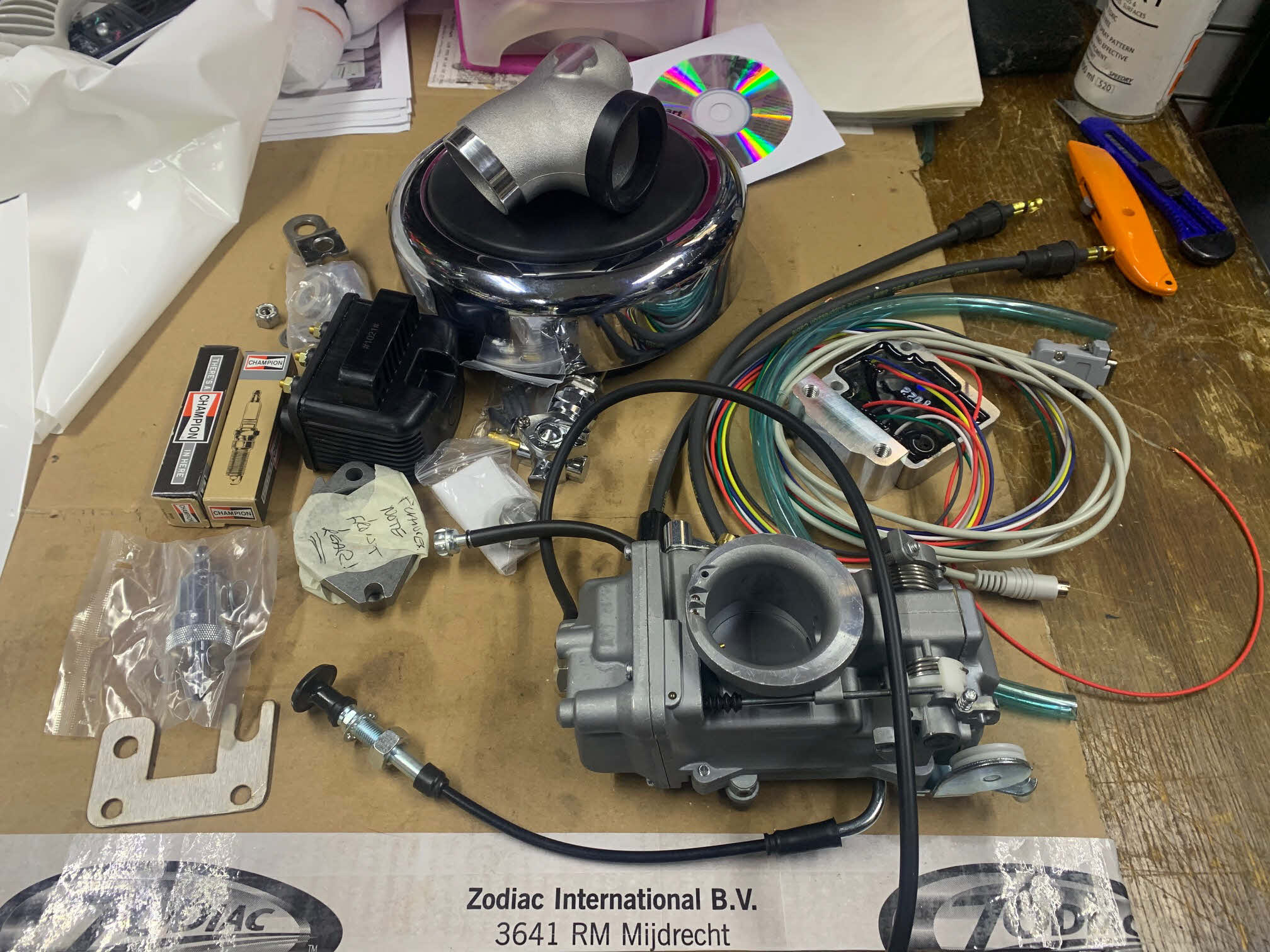 Full Harley Davidson Efi to Mikuni Carburettor and Ignition Kit PLUS ...