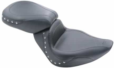 MUSTANG SEAT SPORT PASSENGER PAD STUDDED SOFTAIL DEUCE 2000-07