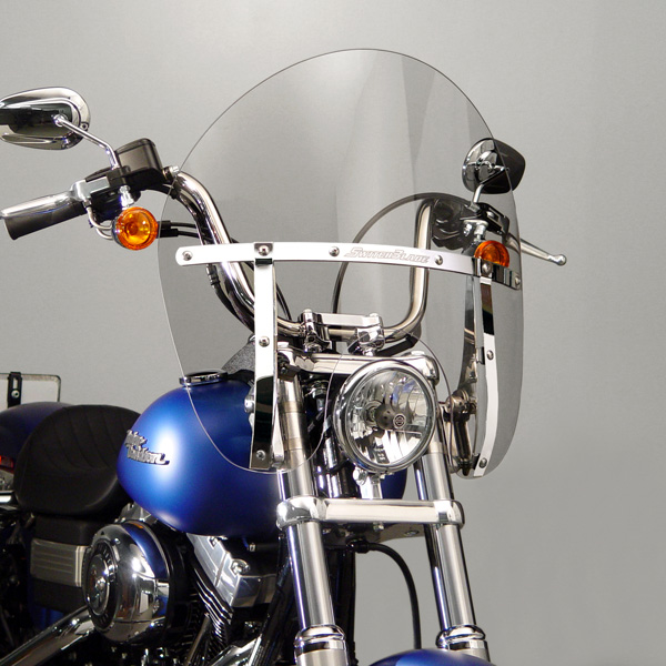 National Cycle Switchblade Chopped Tinted Windshield for Harley ...