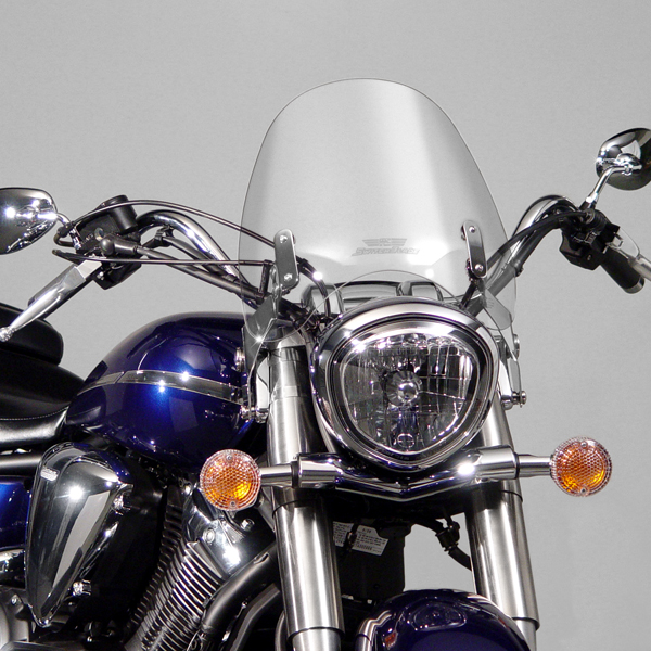 National Cycle Switchblade Deflector Clear Windshield Yamaha XV1700 ...