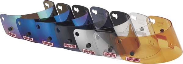 Simpson Visors for Speedway Shark Series Helmets