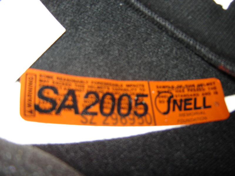 Simpson Super Bandit Helmet SA2005 MSA compliant