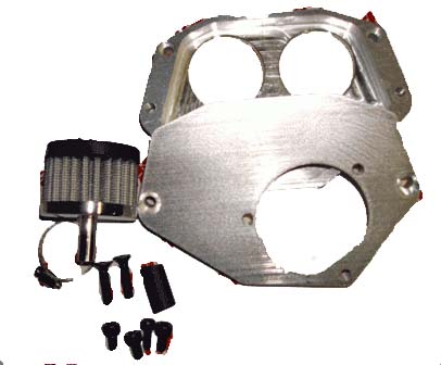 Kuryakyn Standard Hypercharger Kit with Adaptor for Yamaha XVS1300 Dragstar