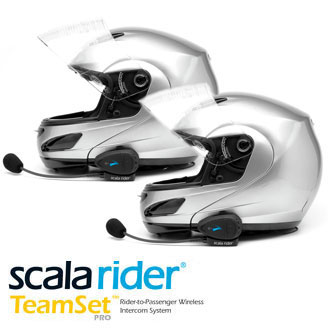 Cardo Scala Rider Teamset Pro Motorcyle bluetooth Helmet Handsfree