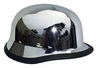 Helmet Chopper Style US Motorcycle Chrome Chopper helmet