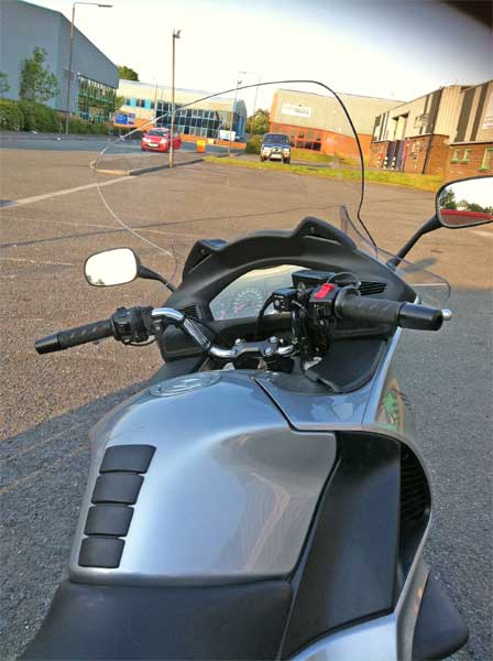 Honda NT700V Windshield Honda NT700VA Deauville VStream Windscreen 2010 ...