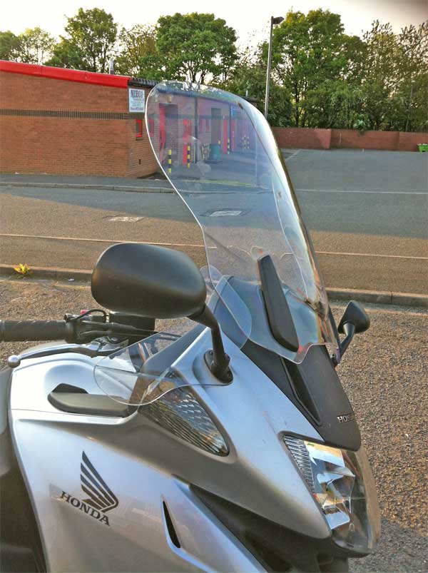 Honda NT700V Windshield Honda NT700VA Deauville VStream Windscreen 2010 ...