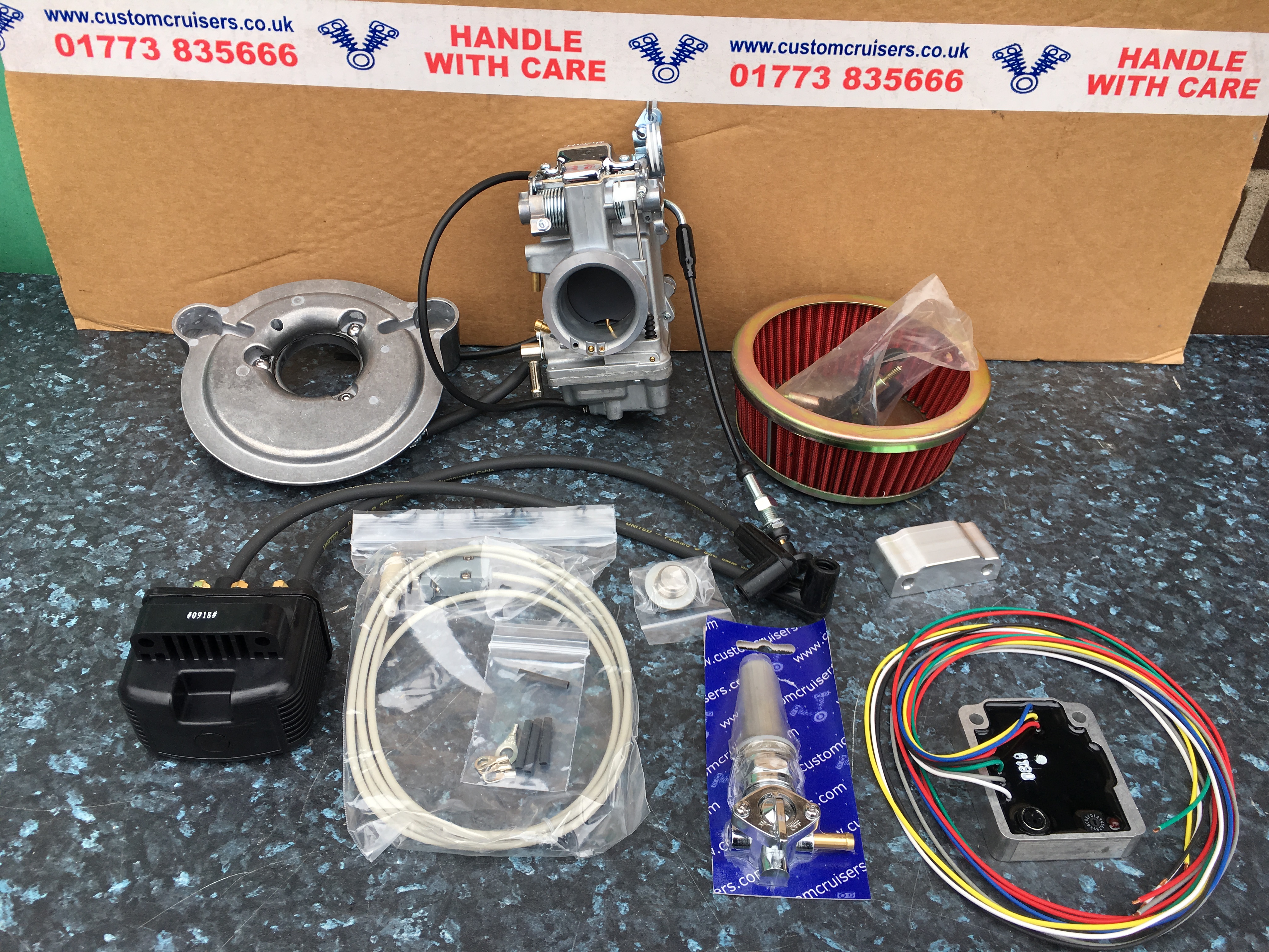 Harley Davidson Efi to Mikuni Carburettor conversion and Ignition Kit ...