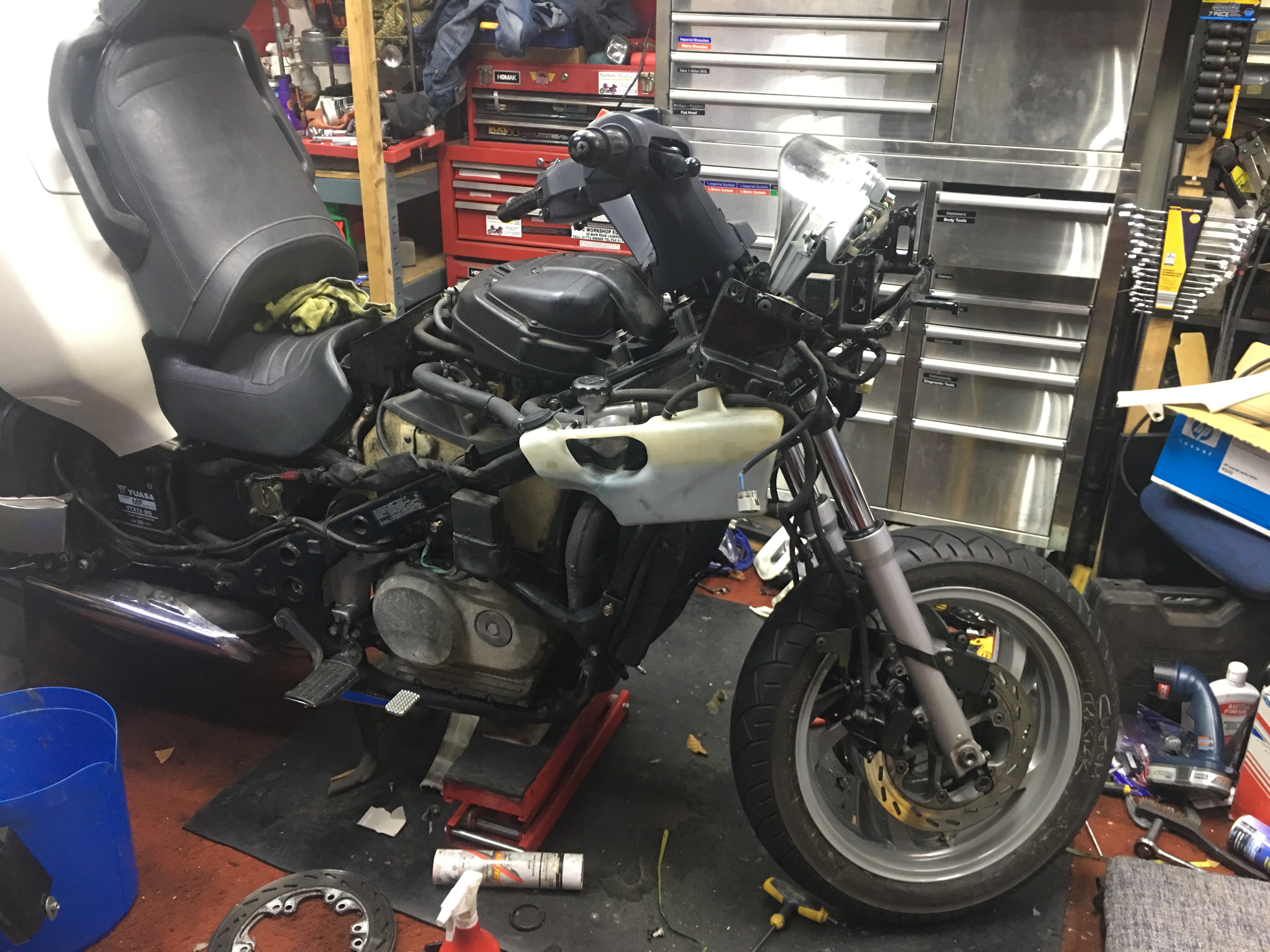 Honda PC800 RC51 Pacific Coast Motorcycle motorbike Low miles for sale ...