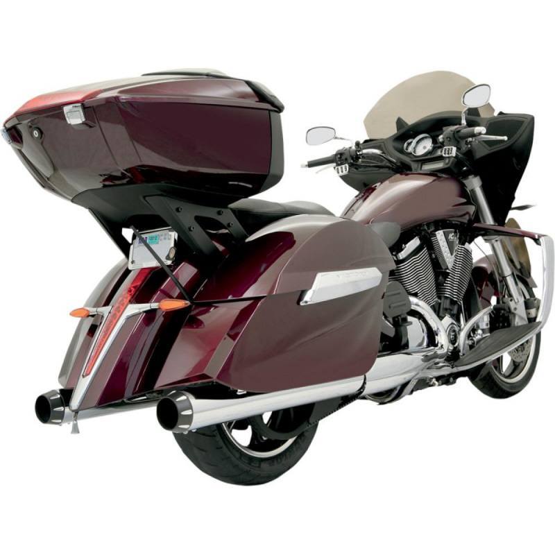 Victory Bassani Chrome Exhaust Muffler For Cross Roads, Cross Country ...