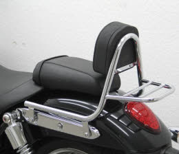 Triumph Thunderbird Storm Sissybar backrest passenger with pad and ...