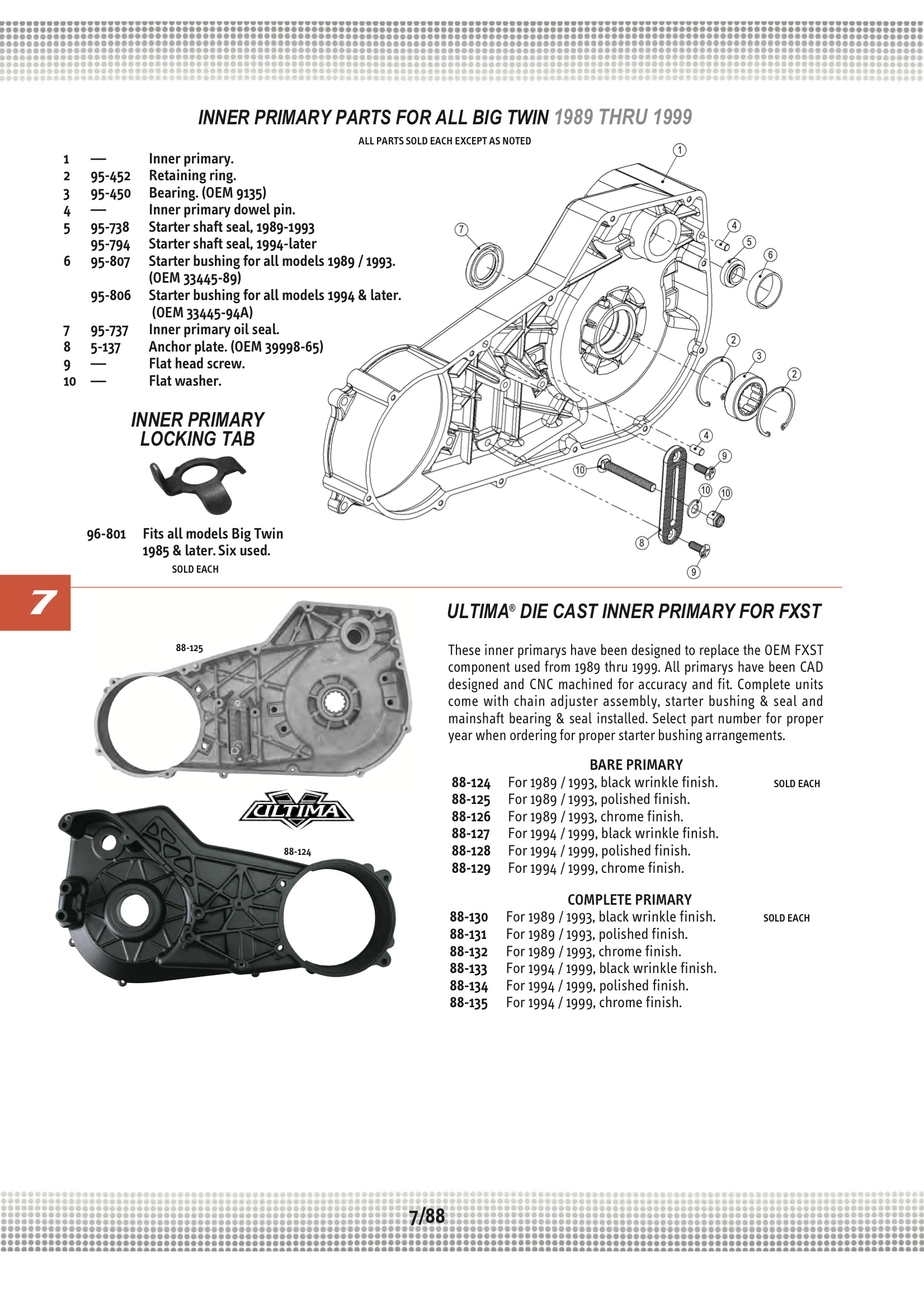 Ultima ANCHOR PLATE 39998-65; Midwest 5-137