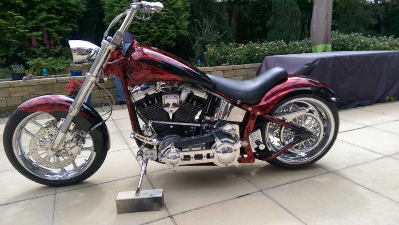 FLSTSCI Softail Springer Classic Rear End and Suspension