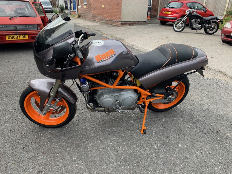 Buell S3 Thunderbolt Hooligan crazy bike!