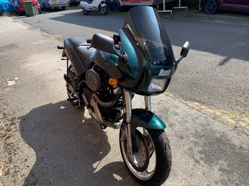Buell S3-T Thunderbolt with saddlebags panniers sports tourer with a ...