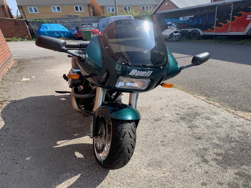 Buell S3-T Thunderbolt with saddlebags panniers sports tourer with a ...