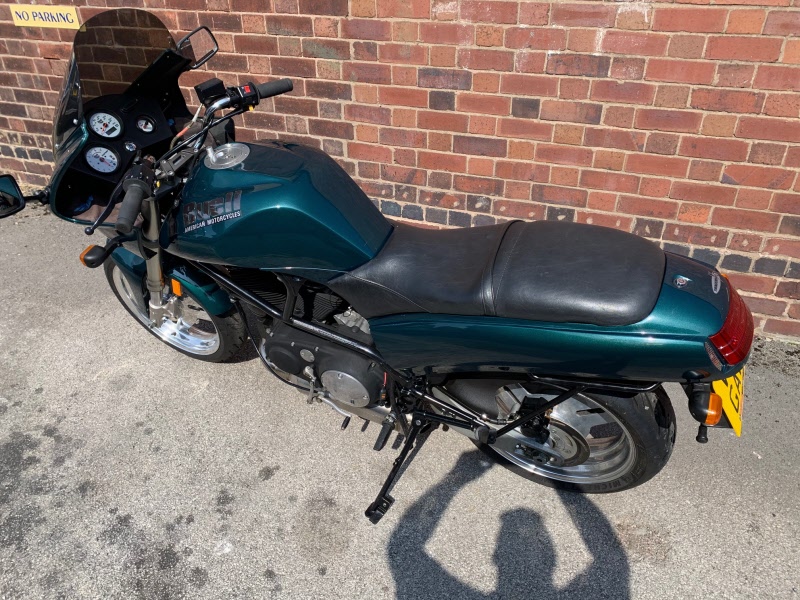 Buell S3-T Thunderbolt with saddlebags panniers sports tourer with a ...