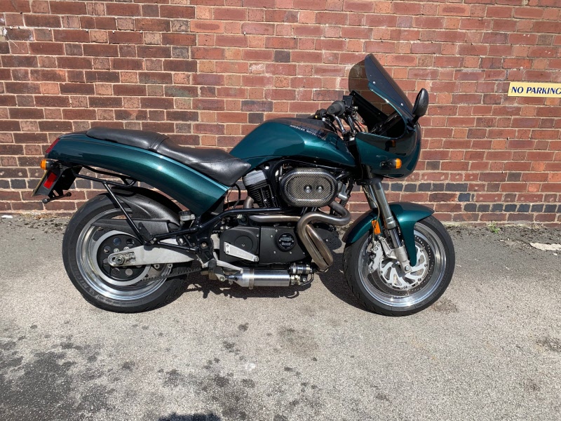 Buell S3-T Thunderbolt with saddlebags panniers sports tourer with a ...
