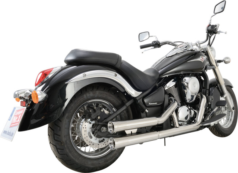Suzuki Intruder C800 Exhaust VL800 C50 Magnum System Double Groove 2 ...