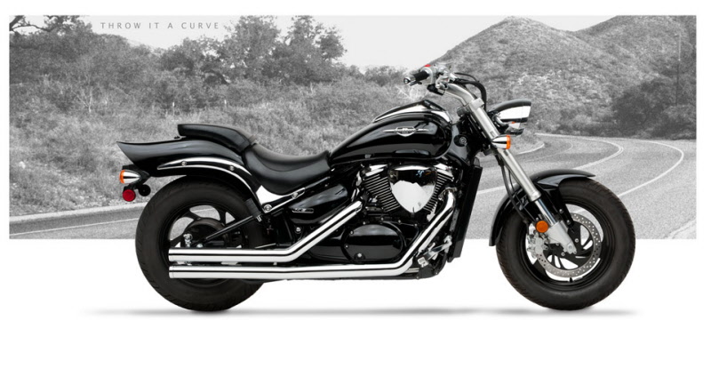 Suzuki VL800 Exhaust C50 C800 M50 M800 American Classics II 2.5 inch ...