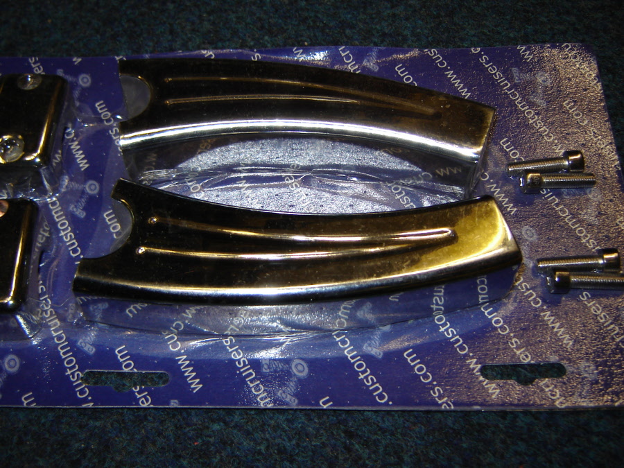 Motorcycle handlebar risers pull back 6 inch