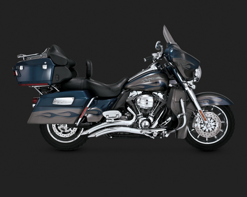 Harley Davidson Street Glide 2010-Up Exhaust Big Radius 2-into-2