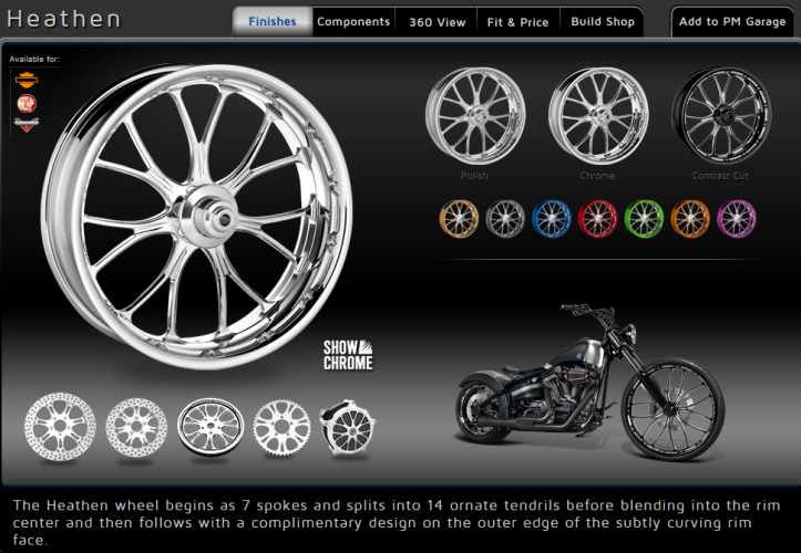 Check out our collection o Harley Davidson Billet Wheels Performance ...