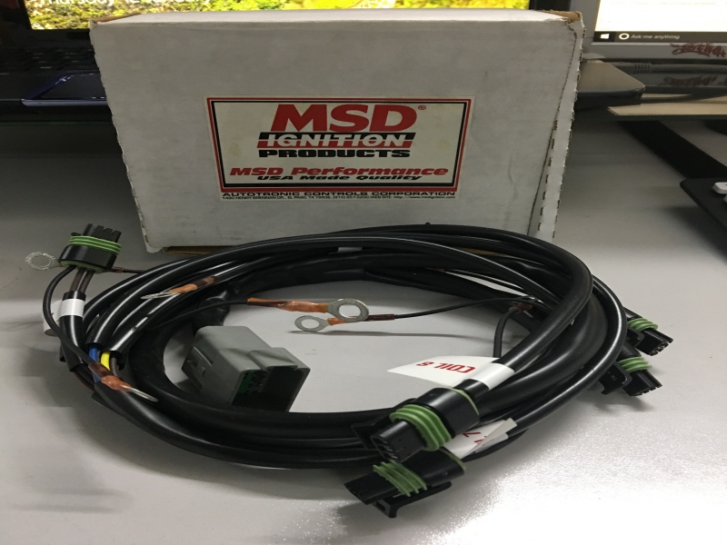 Harness, Coil, General Motors Chrysler 6 Cyl. For Pn 7600 MSD 7609