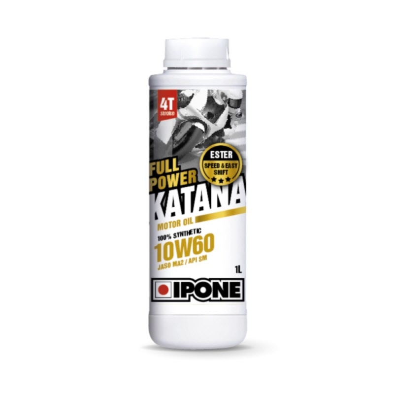 IPONE 10W60 ultimate oil Full Power KATANA motorcycle oil is 100% ...