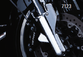 Victory 2010-2014 Cross Roads Kuryakyn Lower Fork Covers In Chrome Or ...