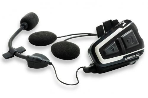 Cardo Scala Rider Q3 Motorcycle Bluetooth Helmet Headset System - BTSRQ3