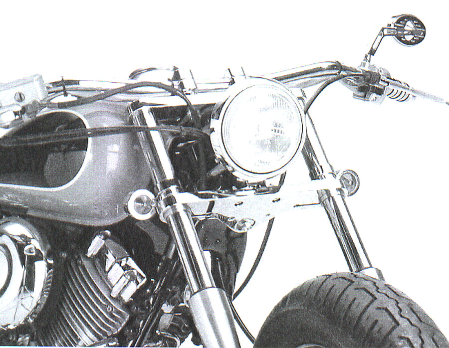 Yamaha XVS650 Dragstar Triple tree kit 5 Degree Rake