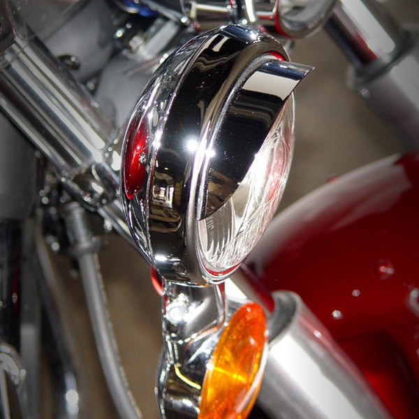 National Cycle Spot Light Visors Chrome