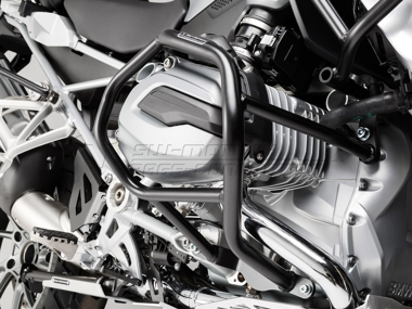 BMW R1200GS & R1200GSA Adventure Crashbar protector engine guard Silver ...