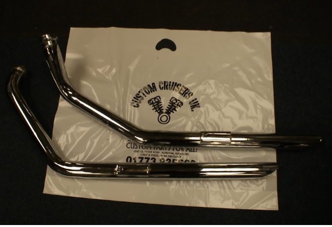 Harley Davidson SHOVELHEAD Drag pipes 2 " 1970- 1984