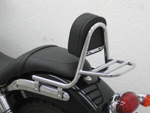 Triumph Speedmaster Sissybar backrest passenger with pad and rack ...