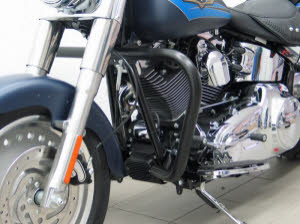 Harley Davidson Softail Fatboy etc 2009 Up Twin Cam Crash-bars highway ...