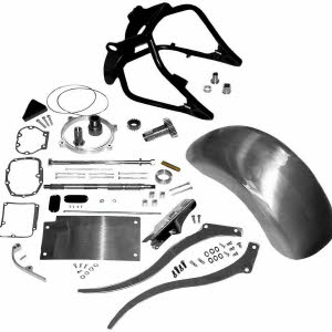 FXSTC Softail Custom Rear Suspension and Back End