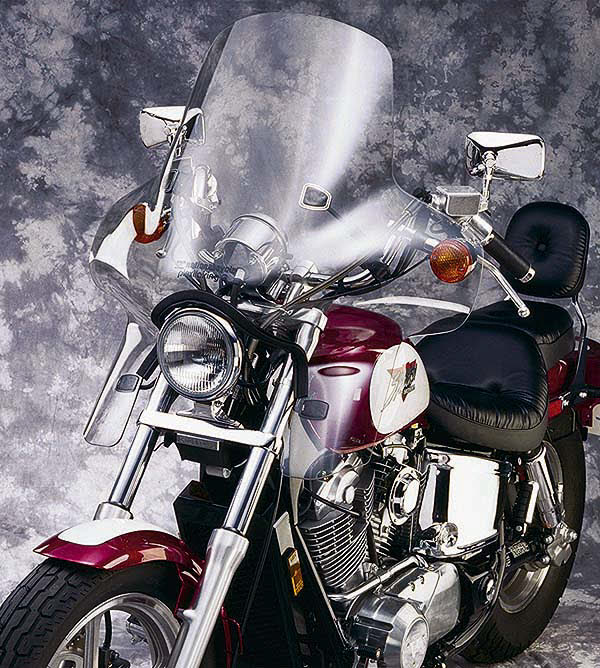Yamaha XV920M Virago Plexi-fairing 3 windshield touring windscreen ...