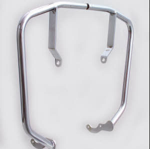 Triumph Rocket 3 Crash bars protectors guards One piece Chrome Plated ...