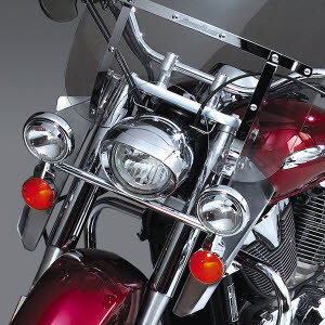 National Cycle Chrome Lower Deflectors for Switchblade Windshield ...