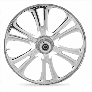 Harley Davidson Tri Glide custom wheels and Brakes