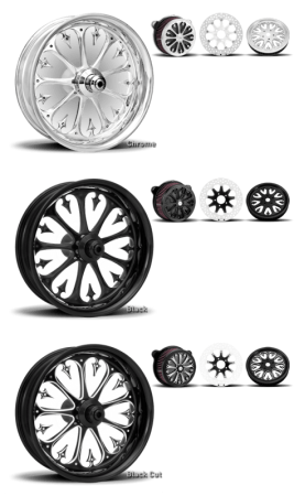 Harley Davidson Heritage Softail wheels and tyres